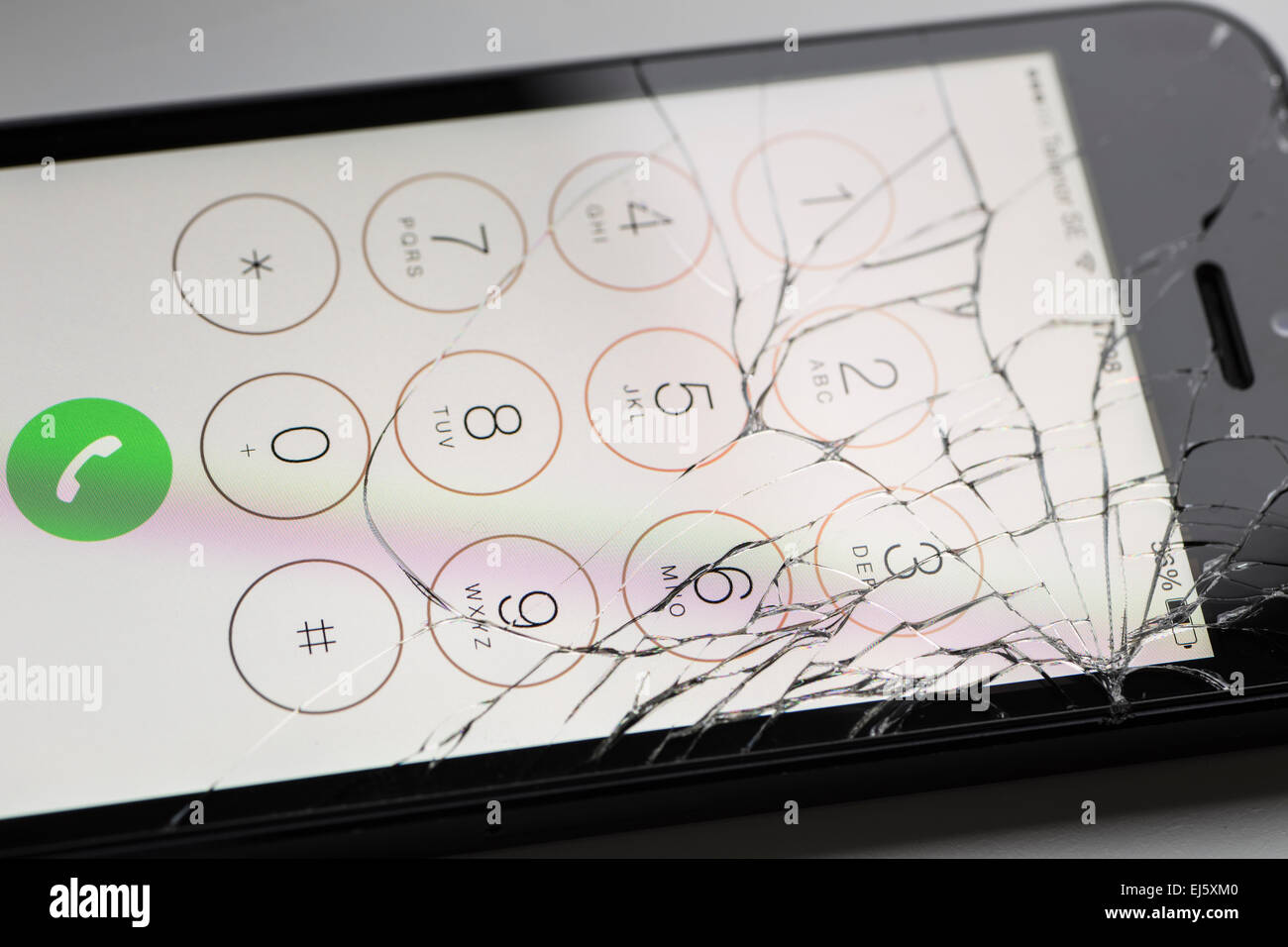 Iphone 5 Dial Screen