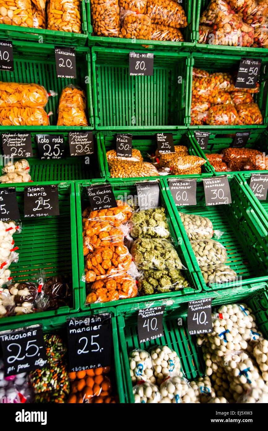 Vegetable market in Oslo, Norway Stock Photo - Alamy