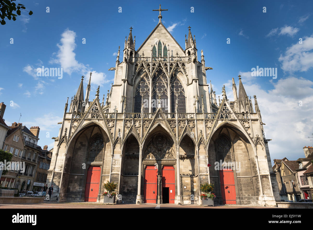Gothic Saint-Urbain Basilica in Troyes, France, Europe Stock Photo - Alamy