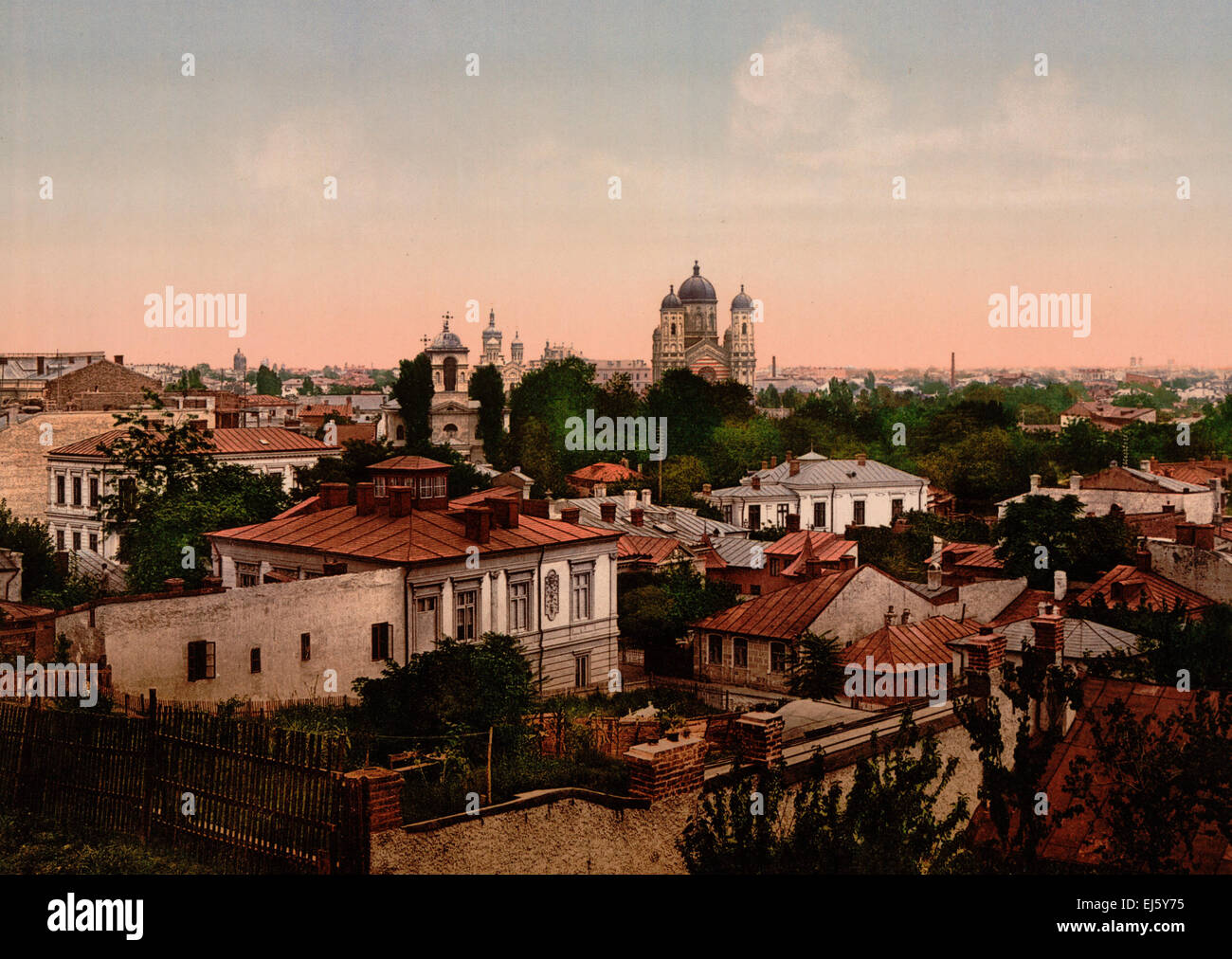 General view, Bukharest, Roumania, Rumania, circa 1900 Stock Photo - Alamy