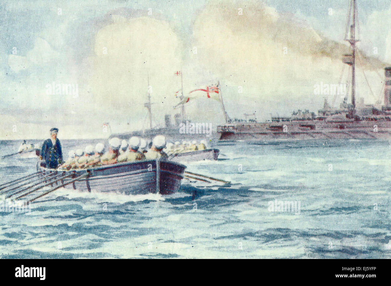 Regatta Day, circa 1919 Stock Photo - Alamy