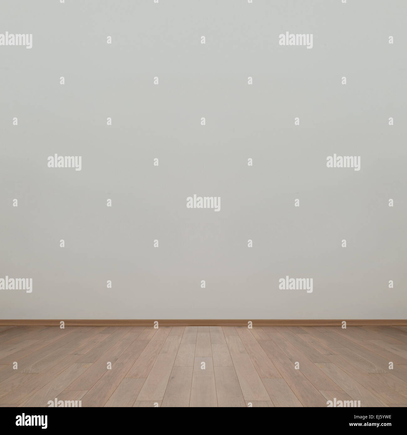 Empty wall with wooden floor background image Stock Photo - Alamy