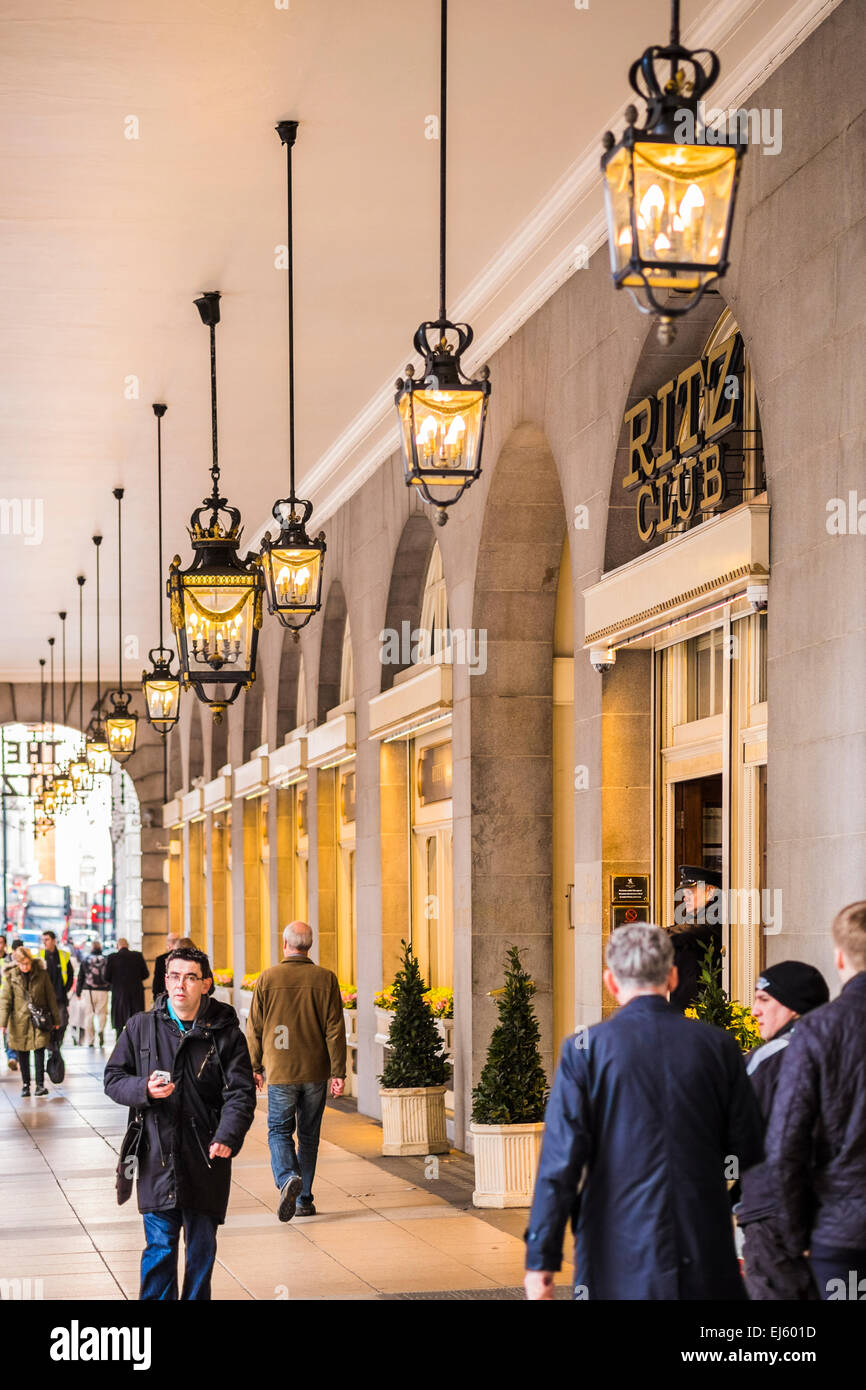 The Ritz Hotel - London Stock Photo - Alamy
