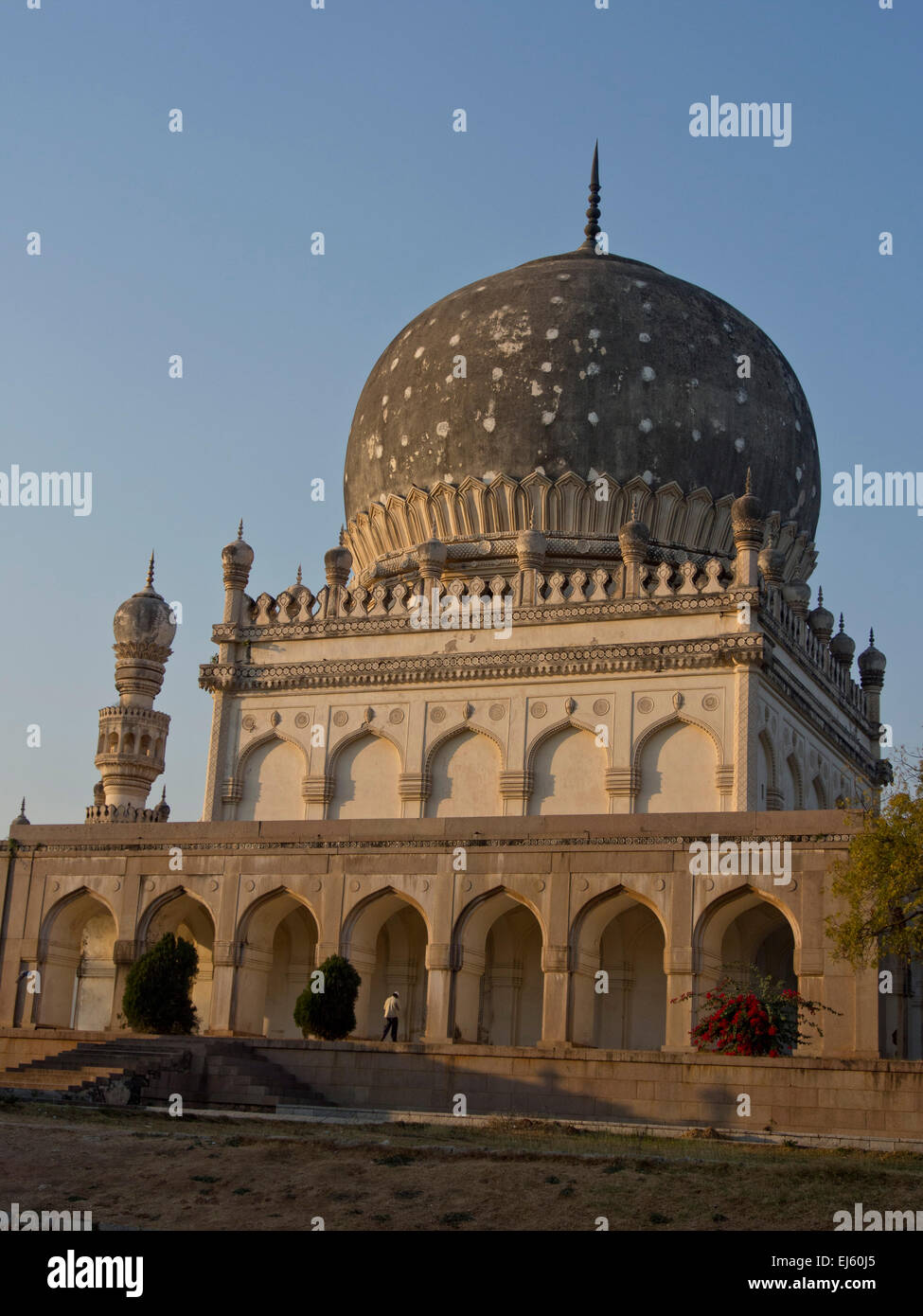 The Seven Qutb Shahi Tombs and mosques near Hyderabad, India Stock ...