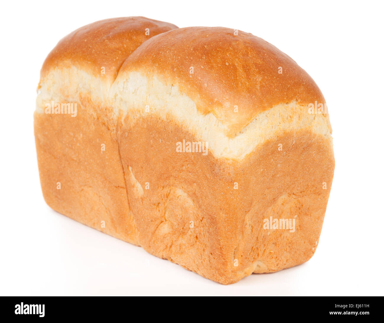 Loaf of bread isolated on white background Stock Photo - Alamy