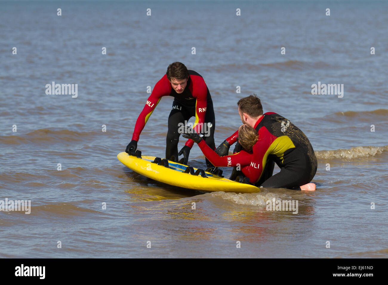 Rnli volunteer lifeguards hi-res stock photography and images - Alamy