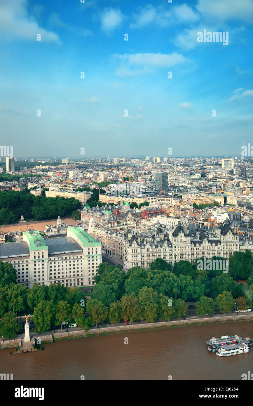 London rooftop view panorama with urban architectures Stock Photo - Alamy