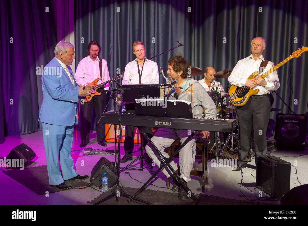 Walsall, West Midlands, UK. 22 March 2015. David Hamilton (L) with ...
