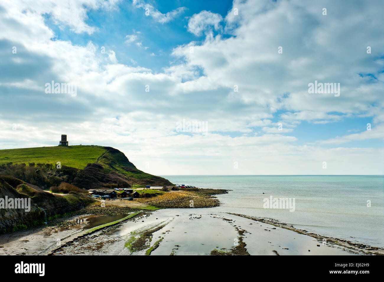Beach at Kimmeridge Bay, Dorset, England Stock Photo - Alamy