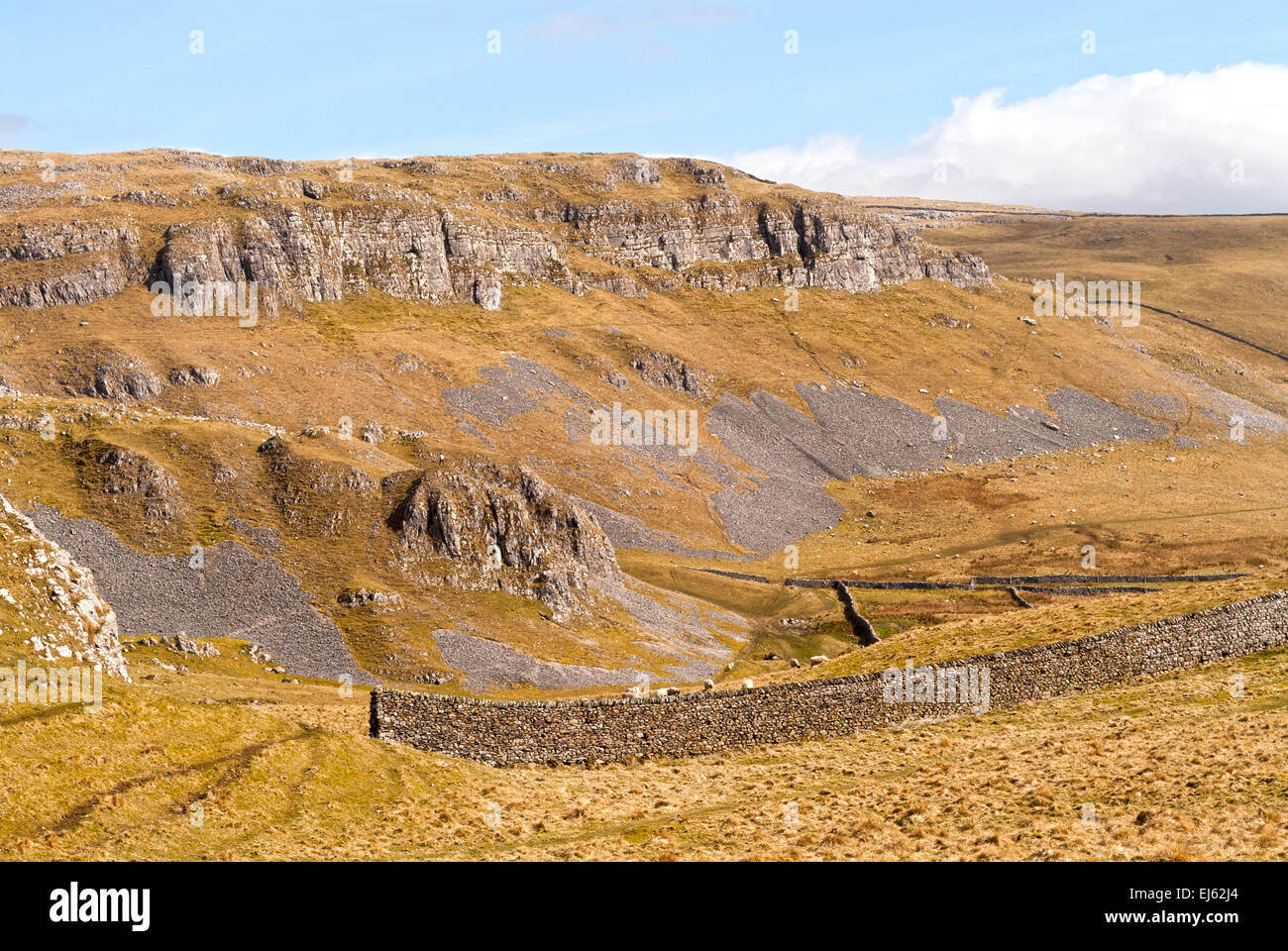 Attermire Scar Settle Yorkshire dales Stock Photo - Alamy