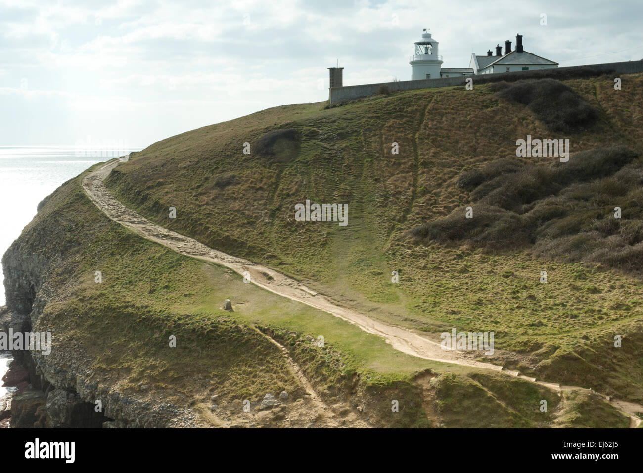 Anvil Point Lighthouse near Durlston Head ,Dorset Stock Photo - Alamy