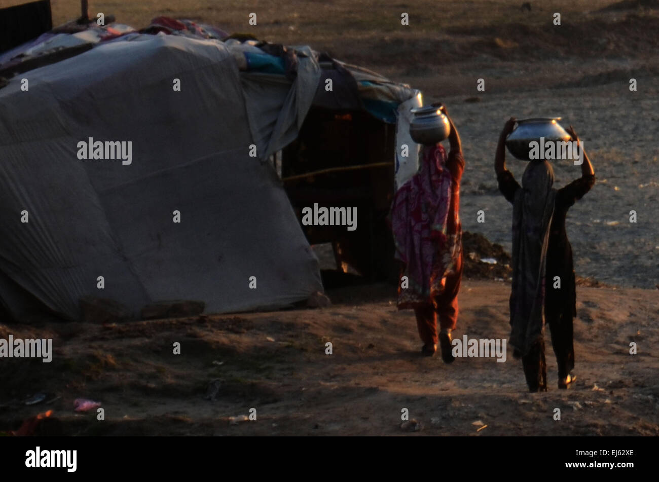 Lhore, Pakistan. 21st Mar, 2015. Pakistani slum residential take a part ...