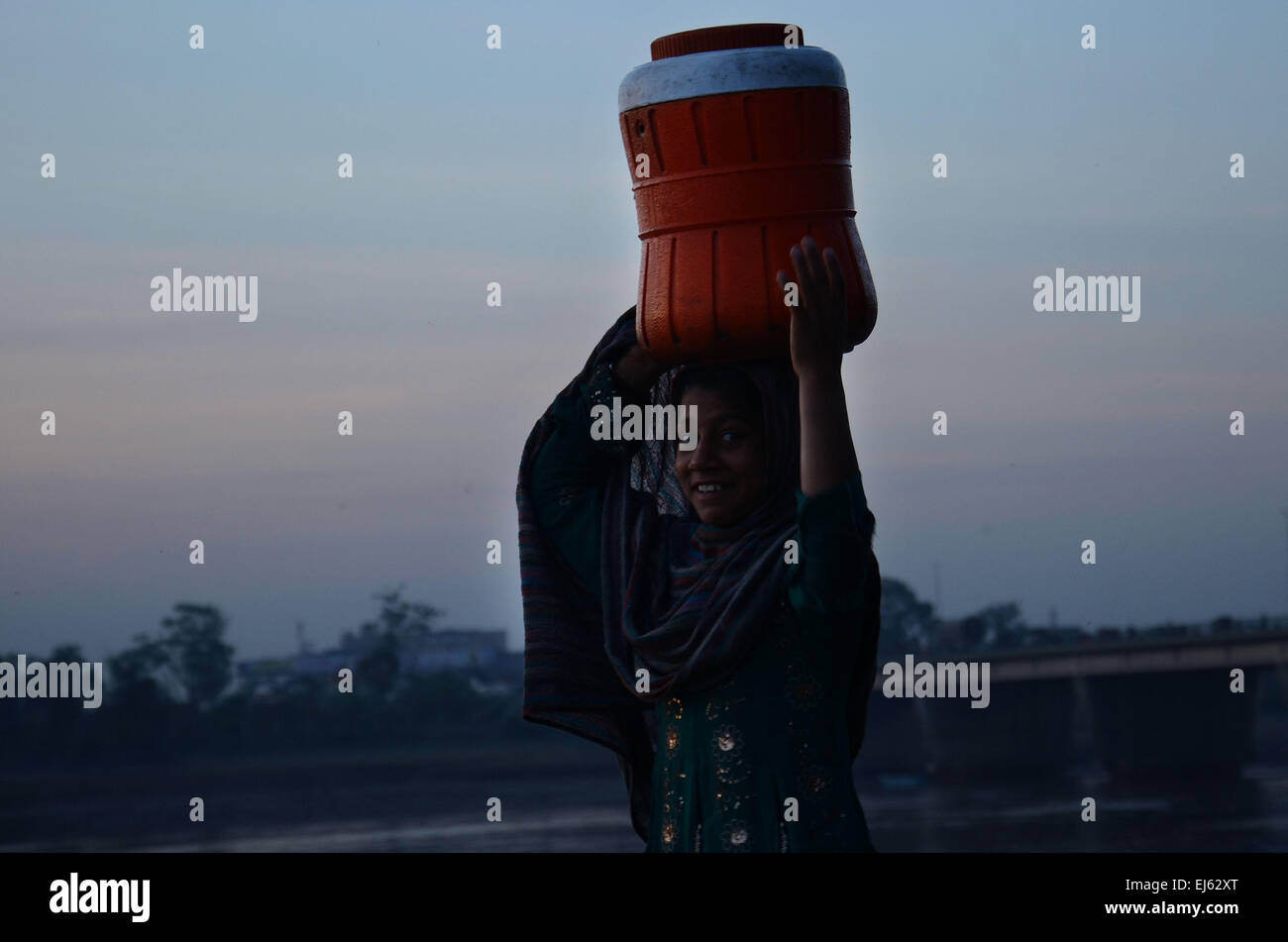 Lhore, Pakistan. 21st Mar, 2015. Pakistani slum residential take a part ...