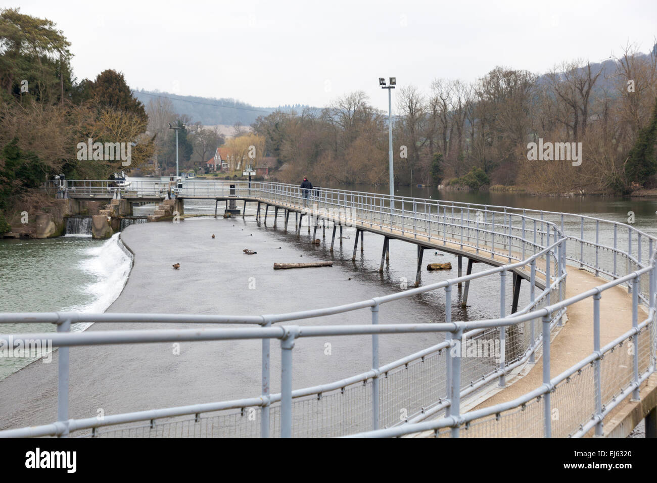 Hambleden Lock on the river Thames, England Stock Photo - Alamy