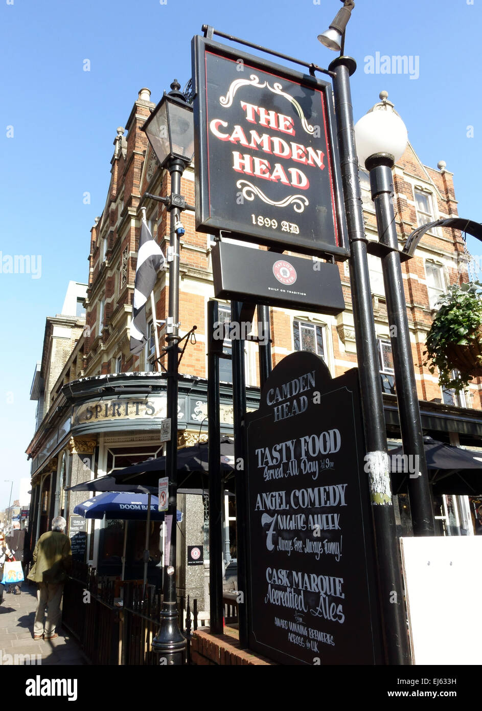 The Camden Head public house, Islington, London Stock Photo - Alamy