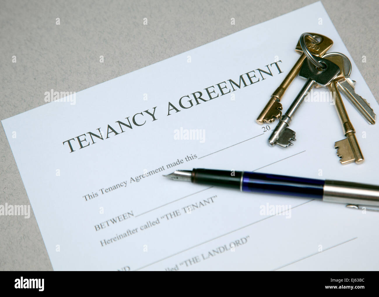 Tenancy Agreement Stock Photos & Tenancy Agreement Stock Images - Alamy