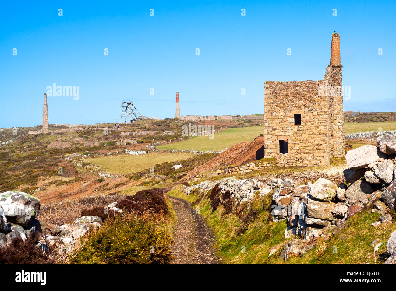 Wheal Owles at Botallack used as the filming location of the ficticious ...