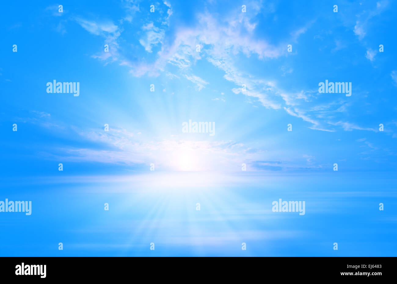 Blue sunset hi-res stock photography and images - Alamy