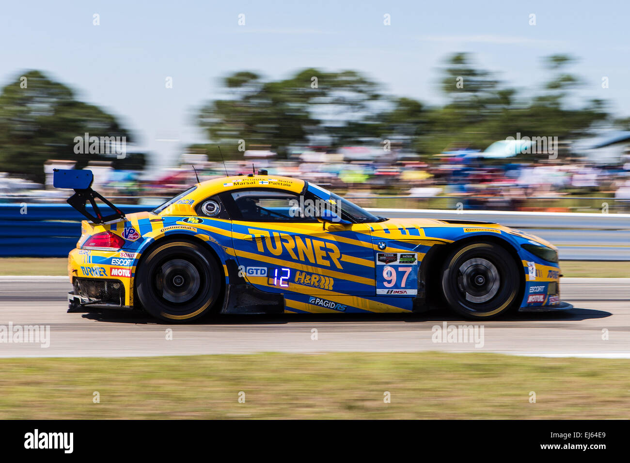 3/21/2015 - Sebring FL, USA - Turner Motorsport with drivers Michael ...