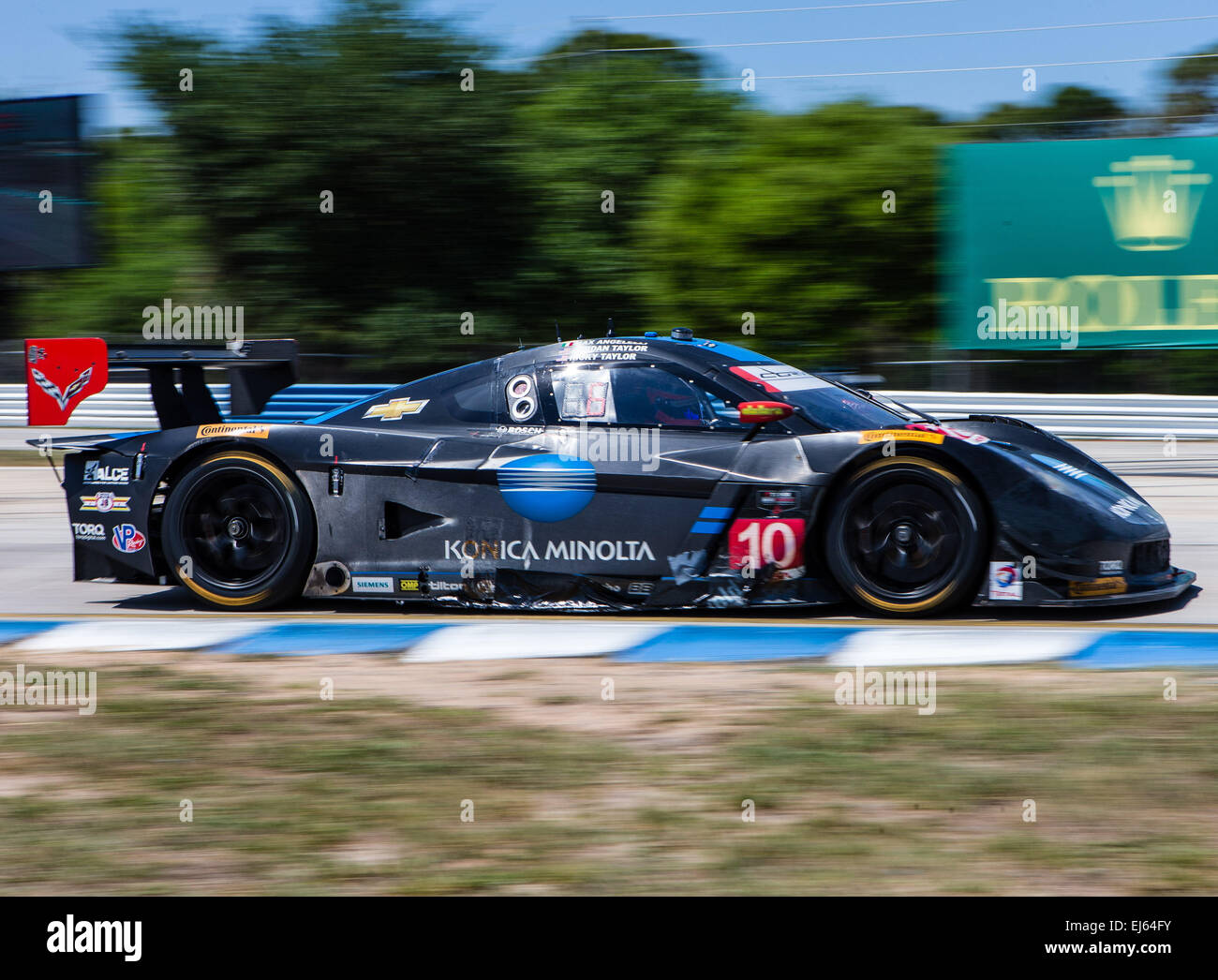 3/21/2015 - Sebring FL, USA - Wayne Taylor Racing with drivers Ricky ...