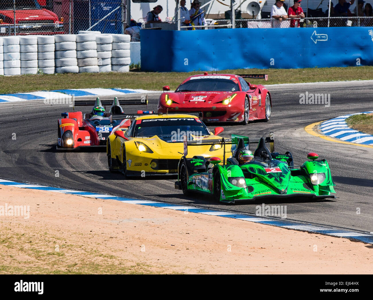 3/21/2015 - Sebring FL, USA - Corner 5 at the Sebring International ...