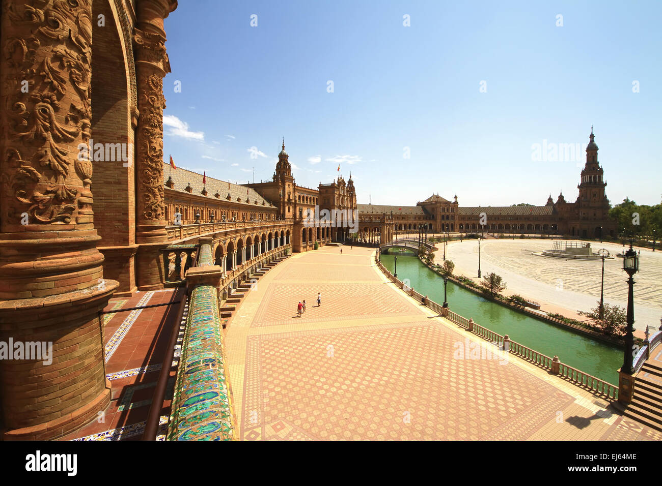 Plaza de Espana Stock Photo - Alamy