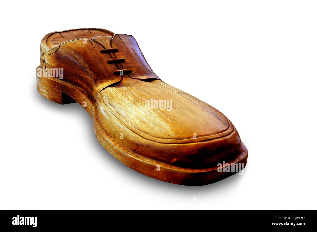 Wooden shoe model Cut Out Stock Images & Pictures - Alamy