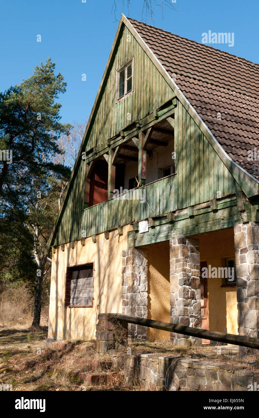 Former house built for SS guards at Ravensbrueck concentration camp ...