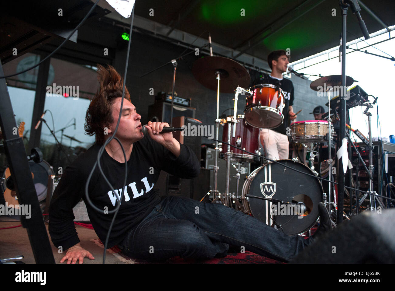 Austin, TX, USA. 20th Mar, 2015. Will Butler Performs at the Spin ...