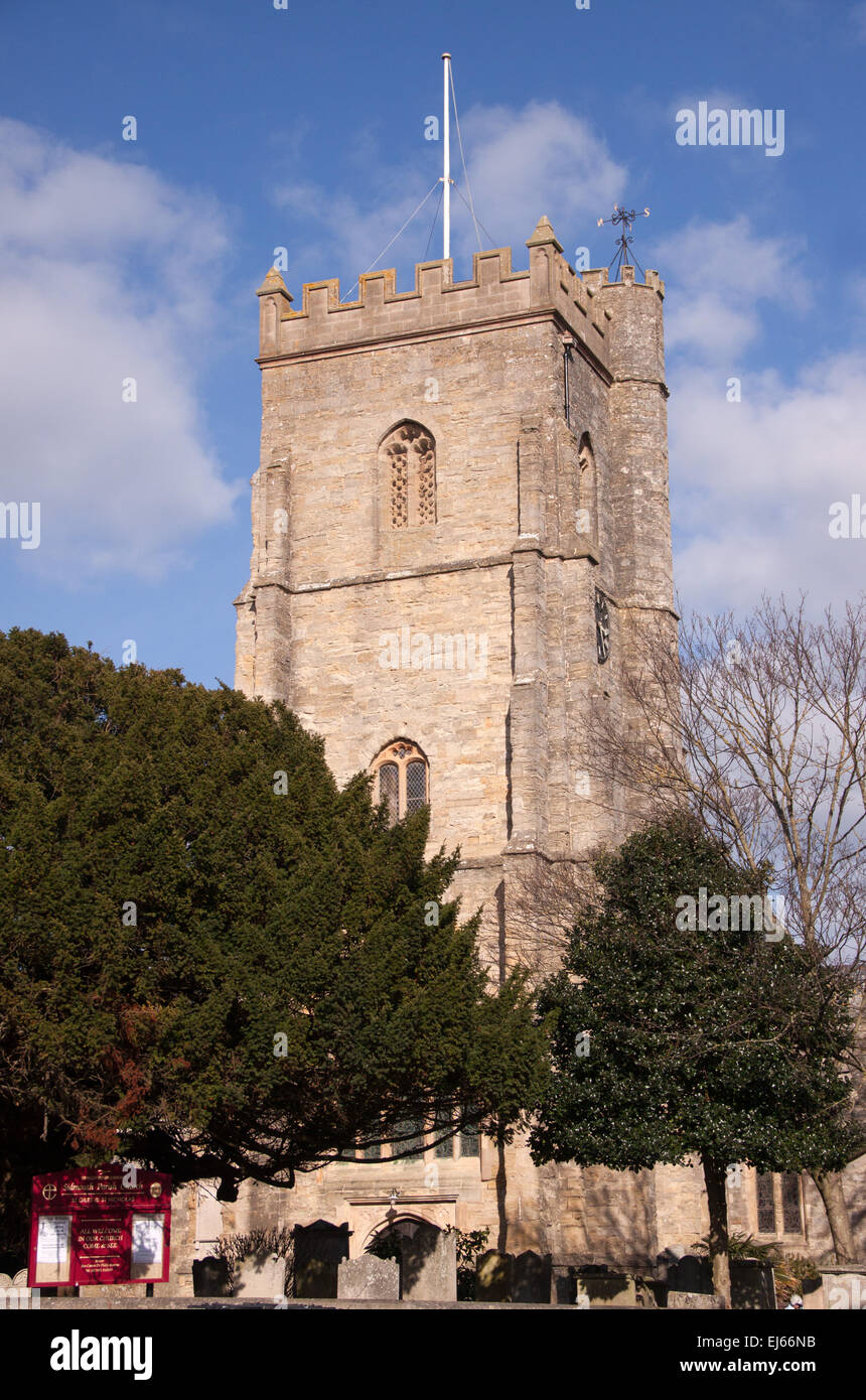Sidmouth Parish Church, Saint Giles and St Nicholas Stock Photo - Alamy