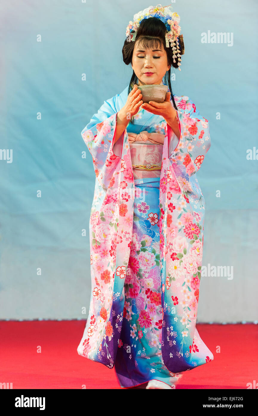 Turin, Italy. 22nd March, 2015. Lingotto fair "Festival dell'Oriente ...