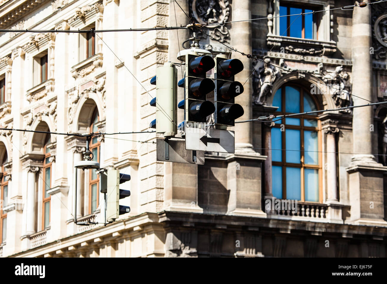 Street light in Vienna, Austria Stock Photo - Alamy
