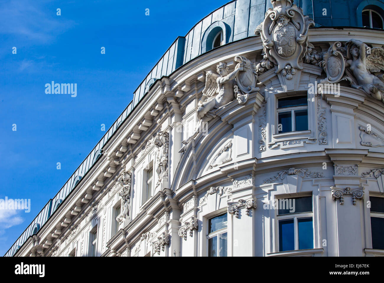 Traditional architecture in Vienna, Austria Stock Photo - Alamy