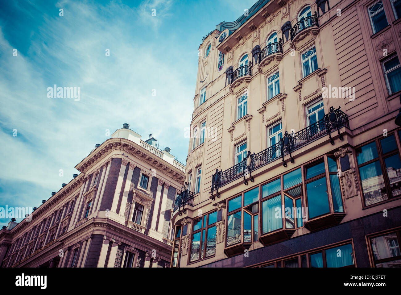 Traditional architecture in Vienna, Austria Stock Photo - Alamy