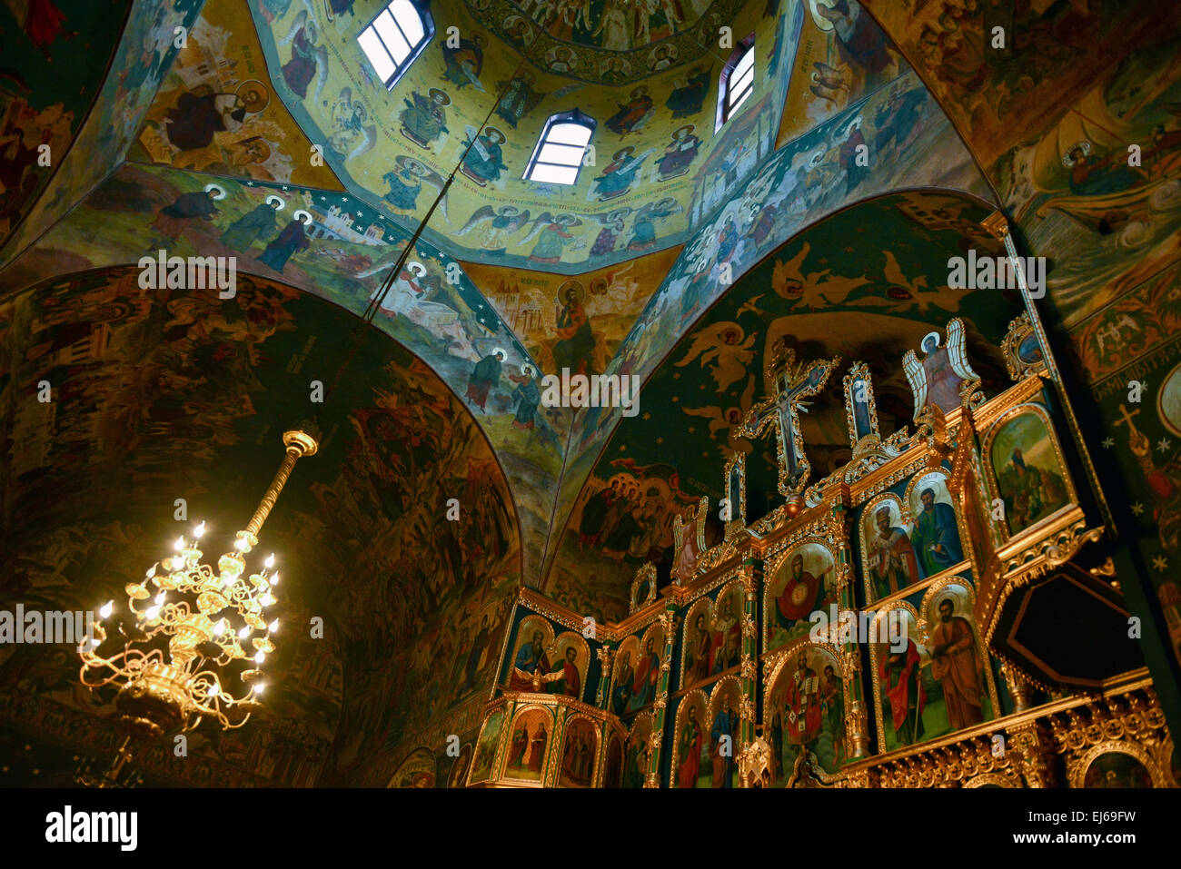 Interior dome greek orthodox cathedral hi-res stock photography and ...