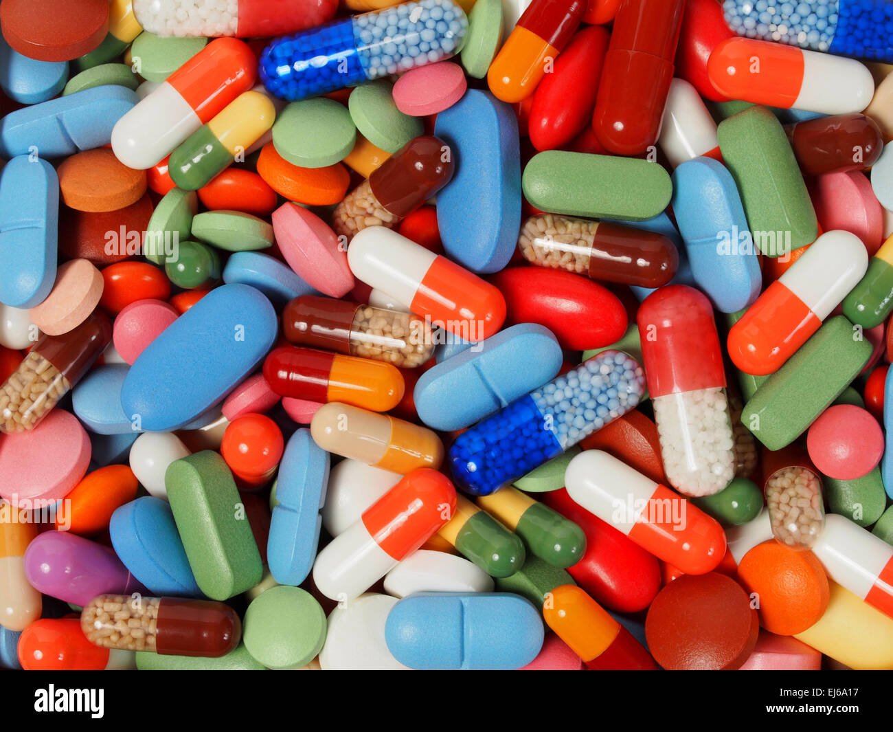 Background from pills and capsules Stock Photo - Alamy