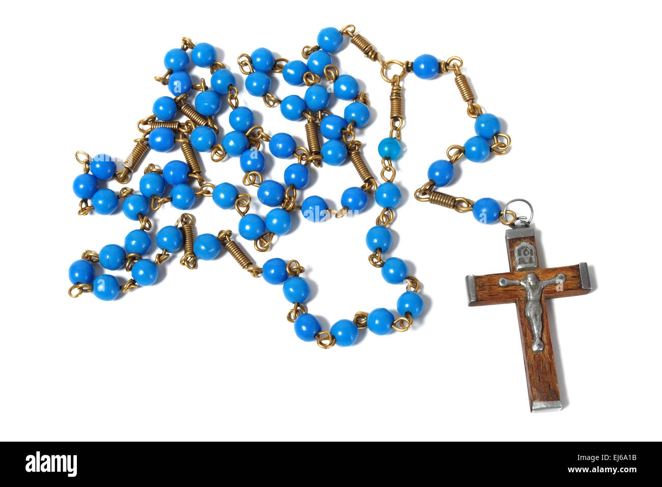 Blue rosary Cut Out Stock Images & Pictures - Alamy