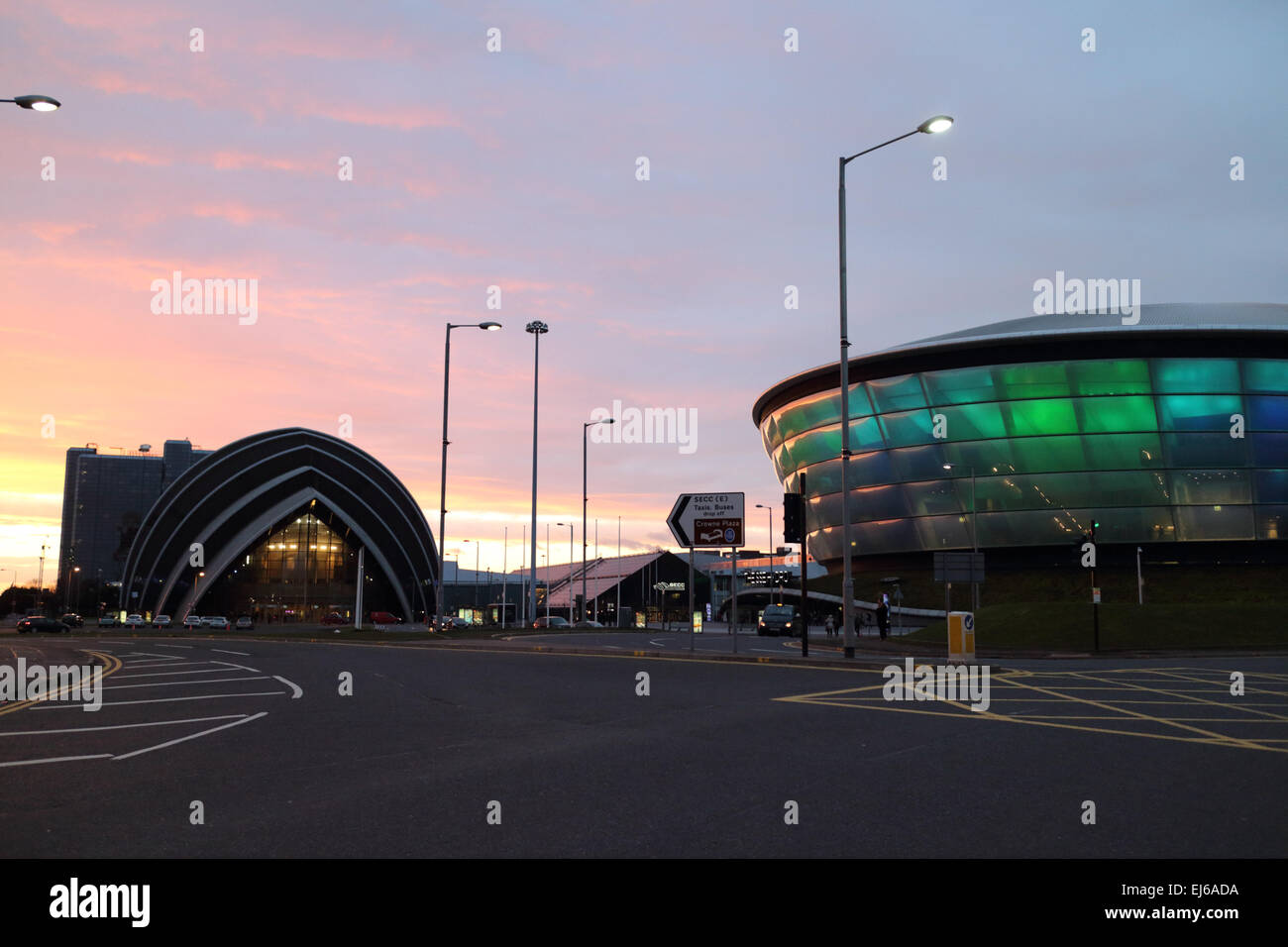 clyde auditorium and sse hydro arena at the secc scottish exhibition ...