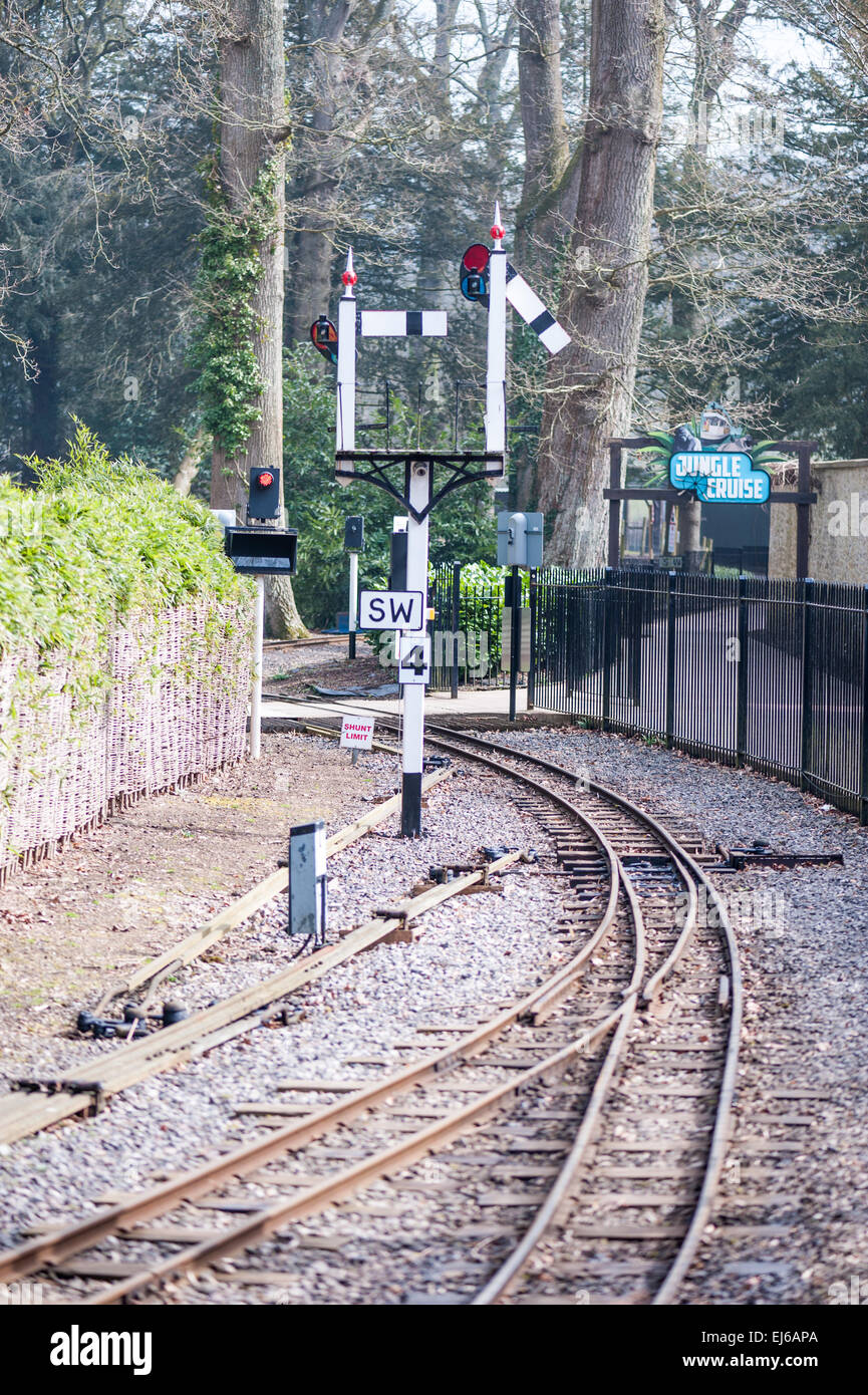 Longleat railway train hi-res stock photography and images - Alamy