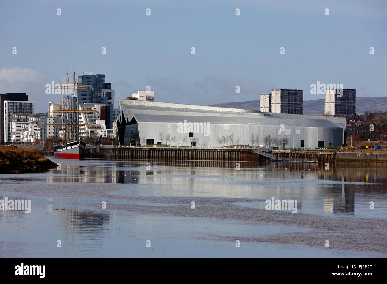 riverside museum Glasgow Scotland uk Stock Photo - Alamy