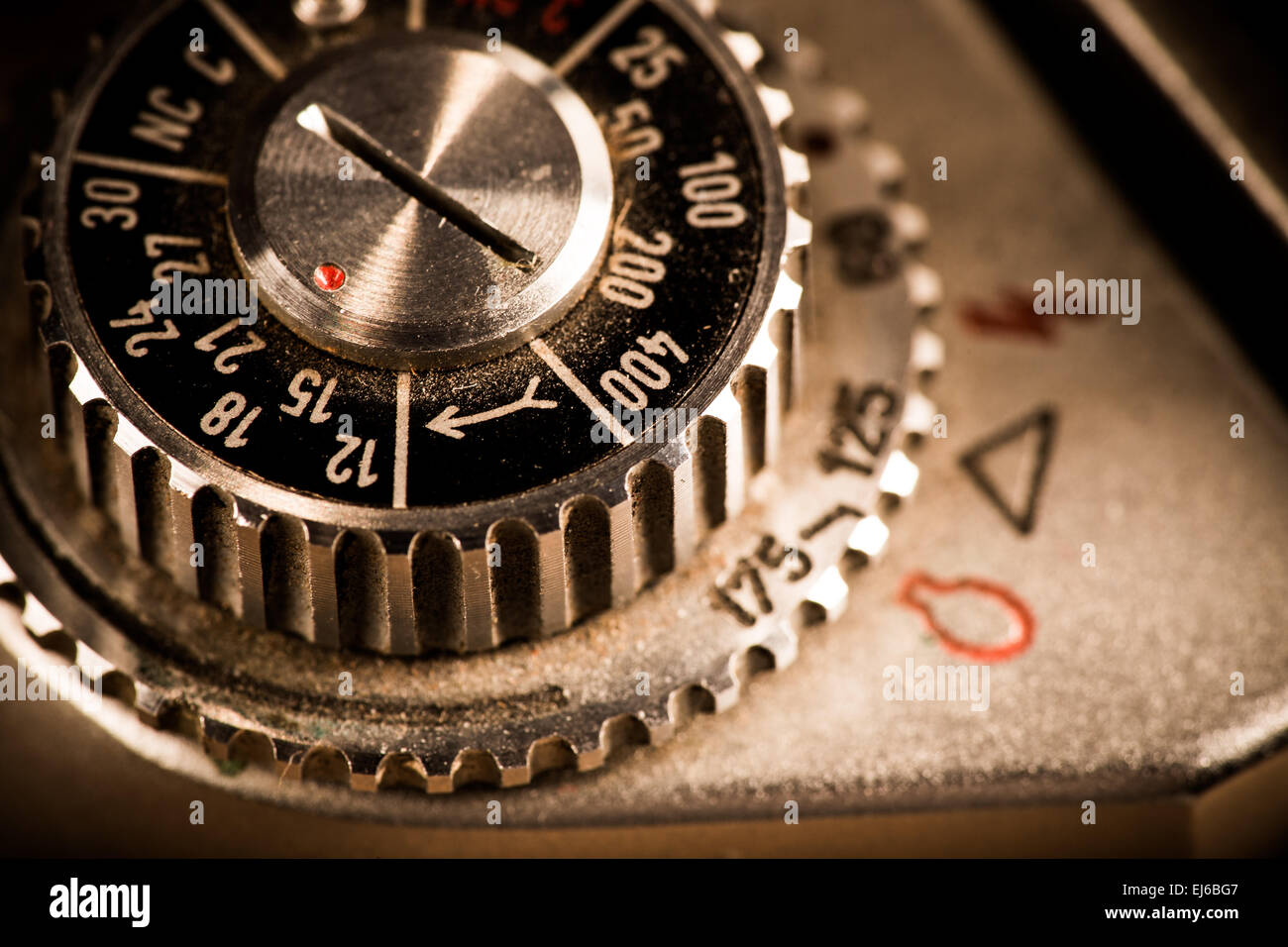 Old vintage camera, close-up Stock Photo - Alamy