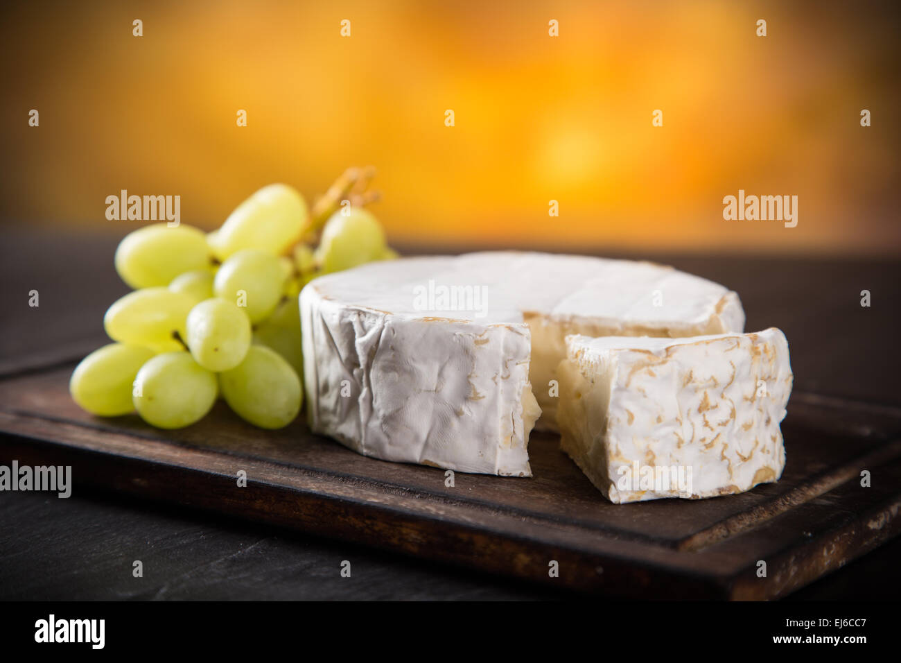 Camembert cheese, close-up, still-life Stock Photo - Alamy