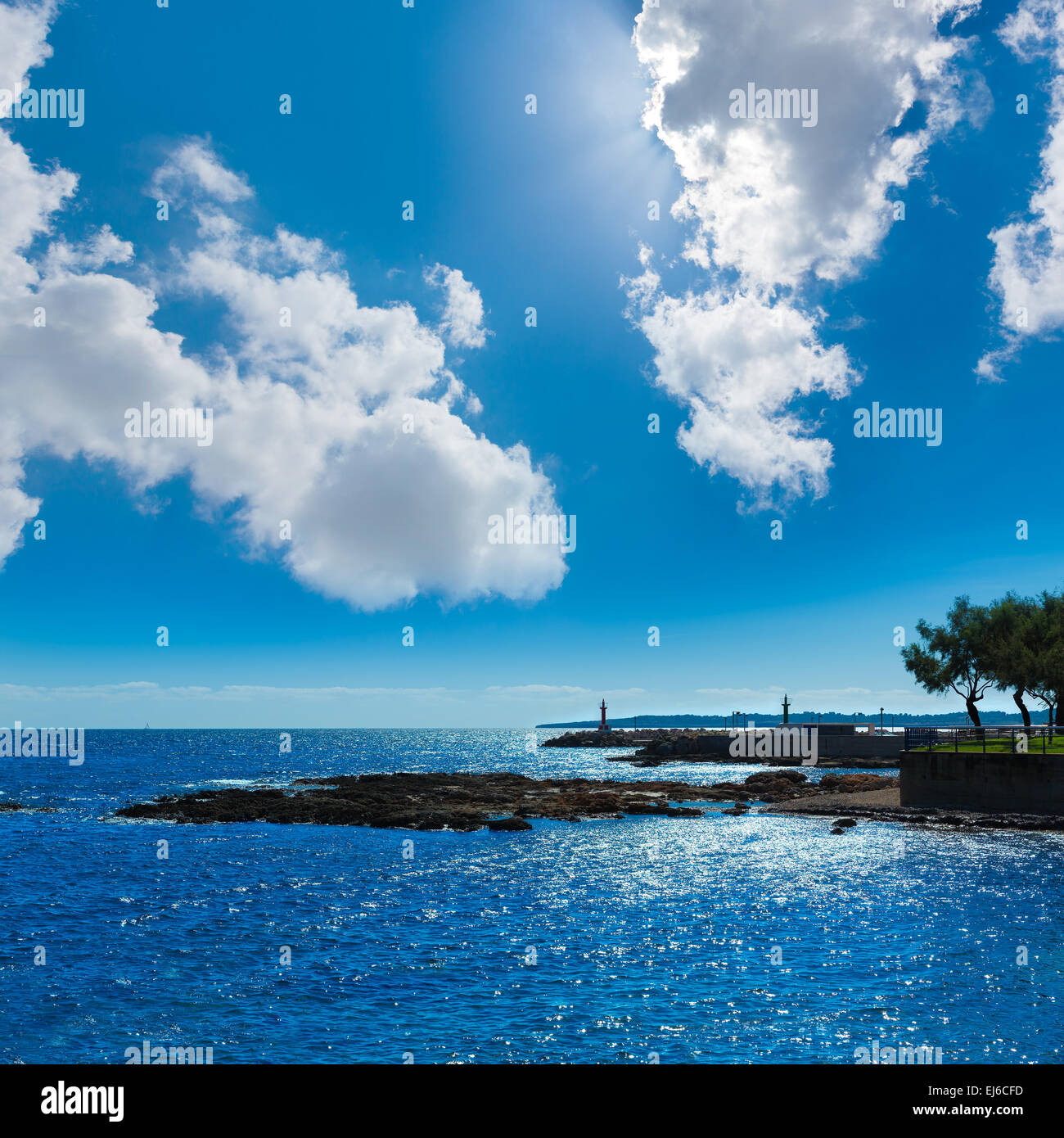 Majorca Cala Bona beach Son Servera Mallorca in Balearic islands of ...