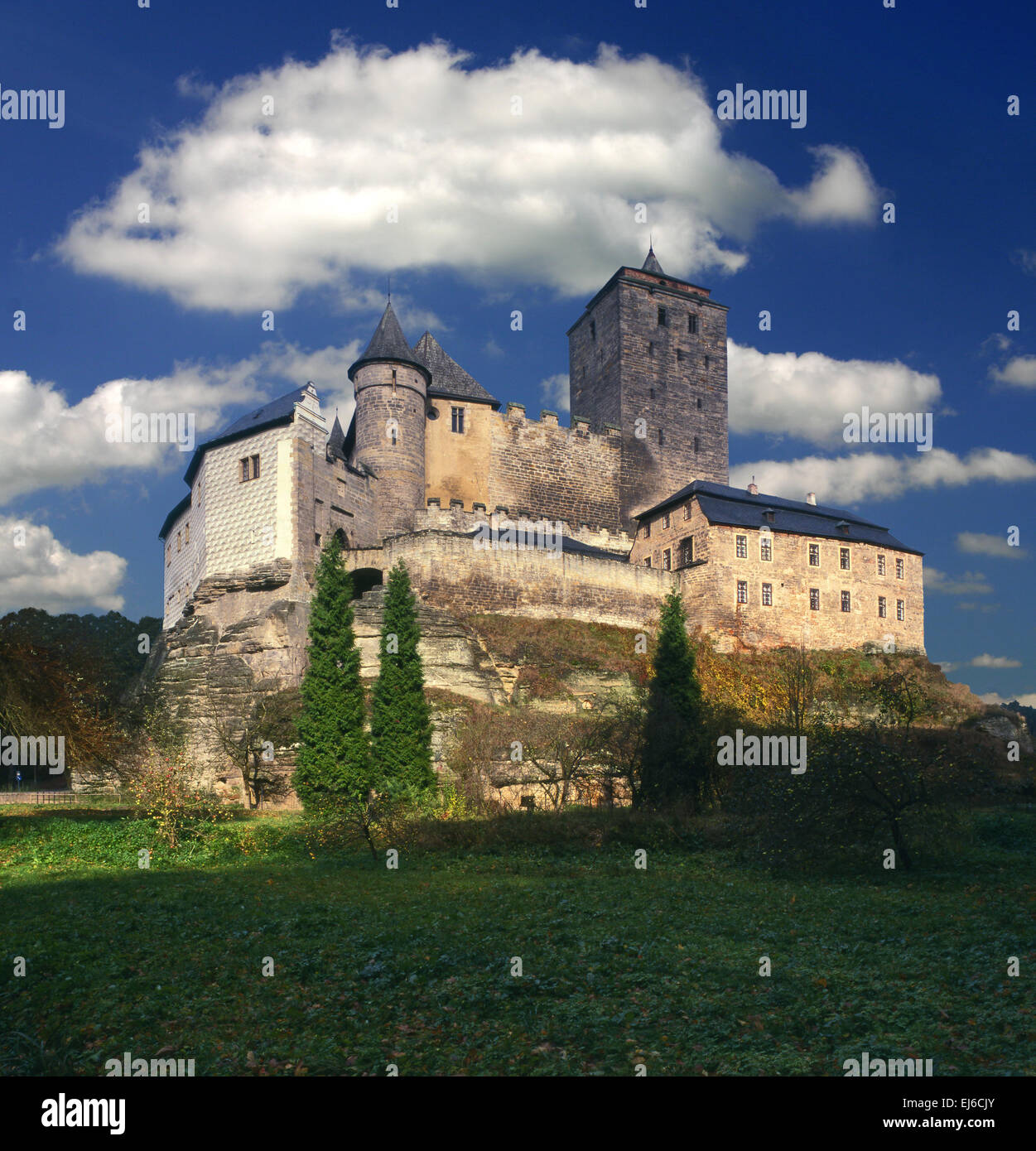 Czech republic - castle Kost Stock Photo - Alamy