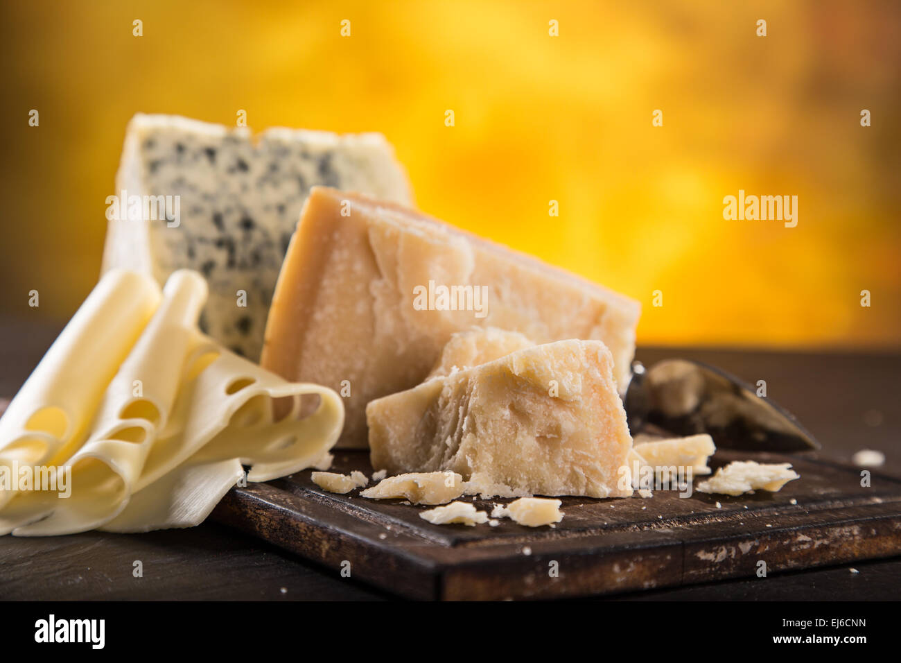 Various types of cheese, still-life Stock Photo - Alamy