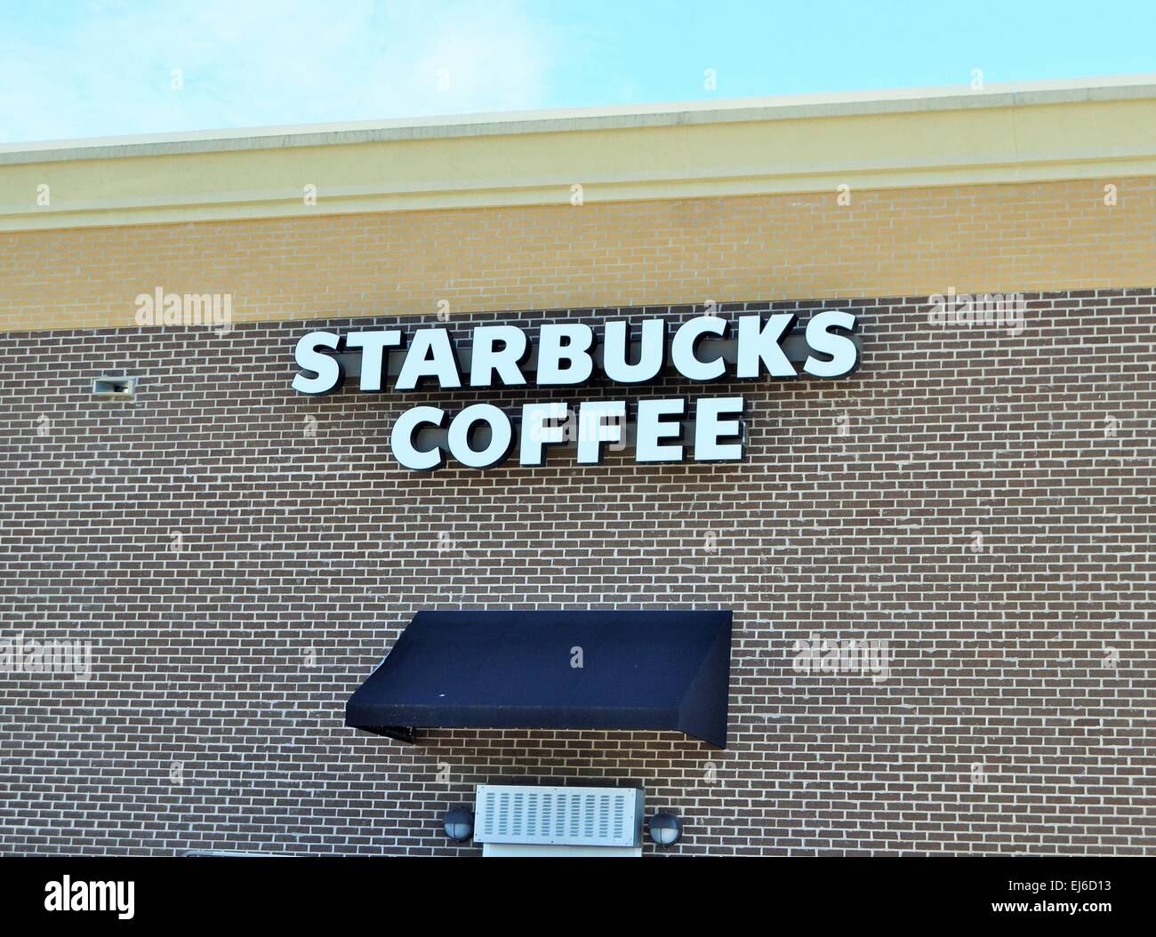 Starbuck Coffee Sign Stock Photo - Alamy