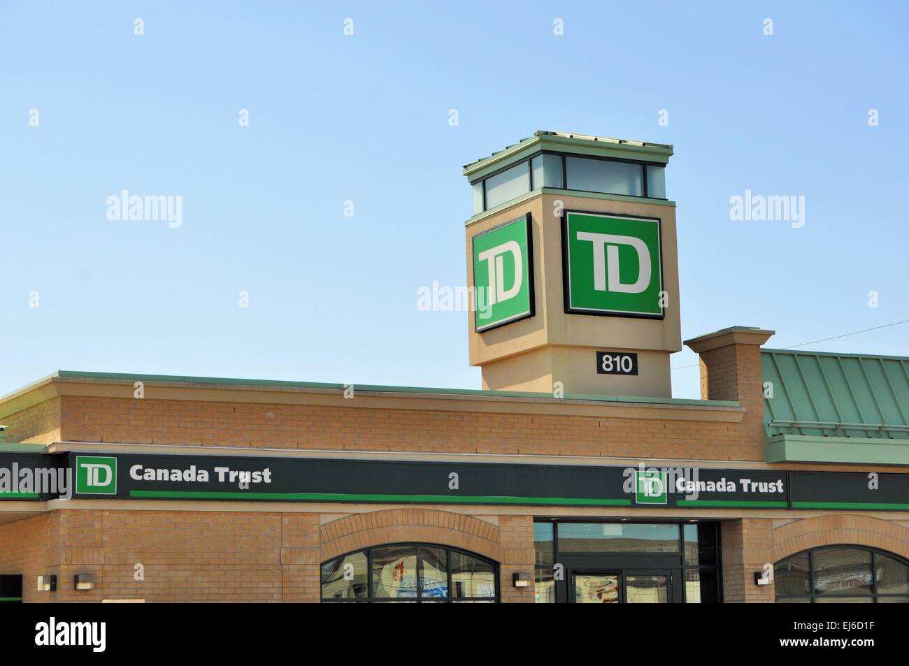 TD / Canada Trust Bank Stock Photo - Alamy