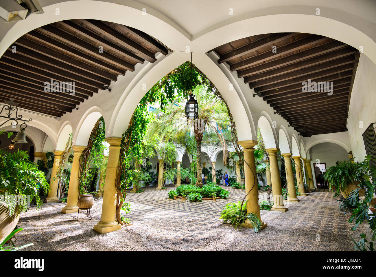 Viana Palace at the courtyard gardens in Cordoba, Spain Stock Photo - Alamy