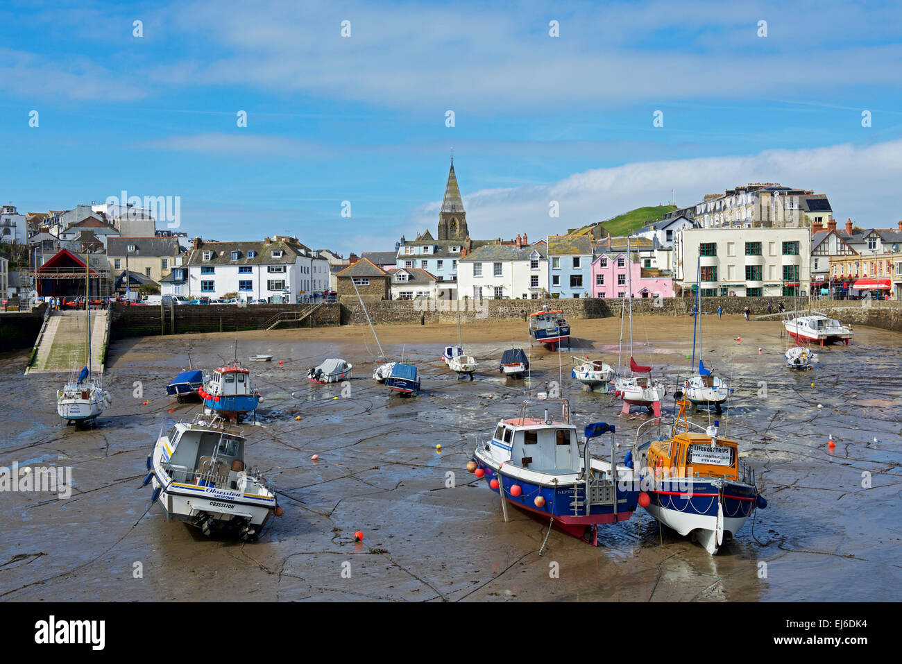 Devon harbour hi-res stock photography and images - Alamy