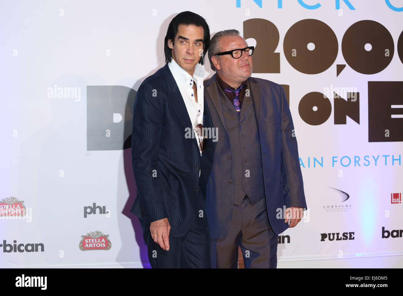 20,000 Days on Earth gala screening held at Barbican Hall - Arrivals ...